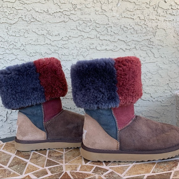 UGG | Shoes | Rare Multicolor Ugg Boots | Poshmark